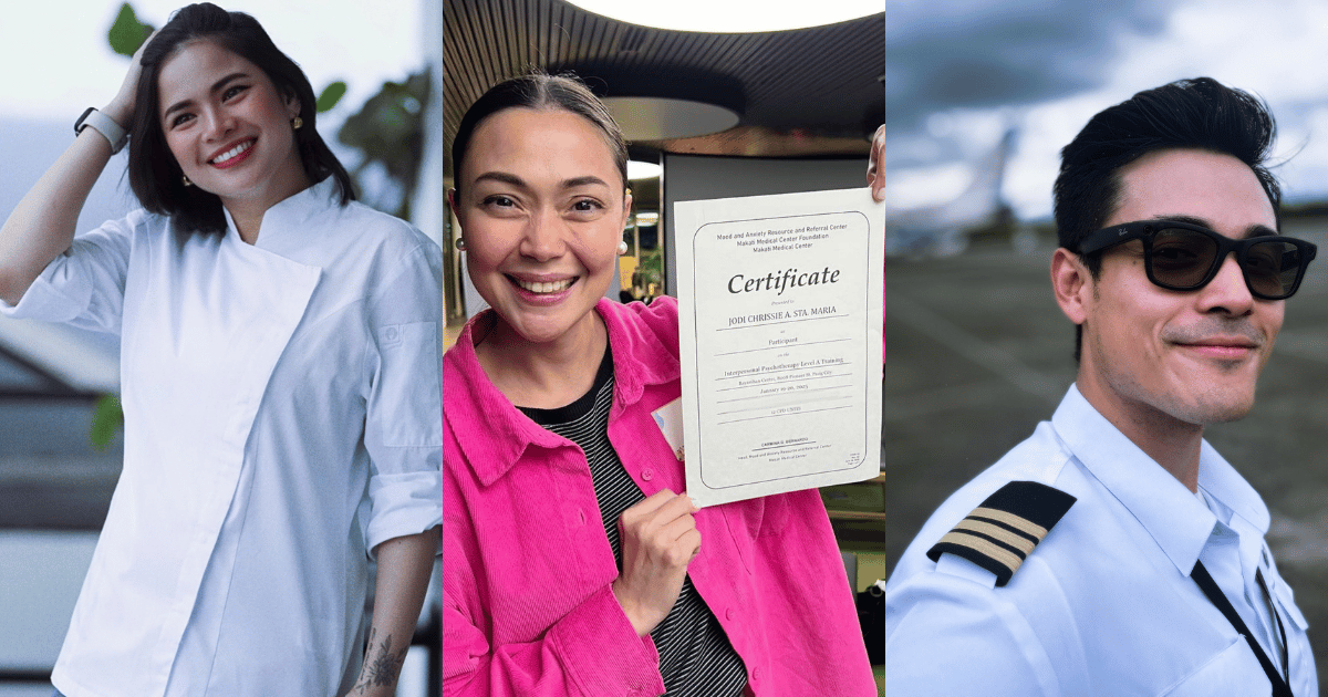 LIST: Filipino celebrities who wear other hats beyond showbiz—from psychology coach to pilot ...